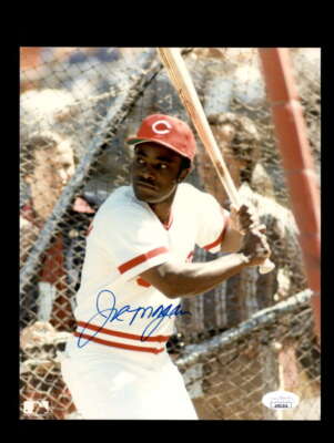 Joe Morgan JSA Certed Signed 8x10 Photograph Autograph Reds | eBay