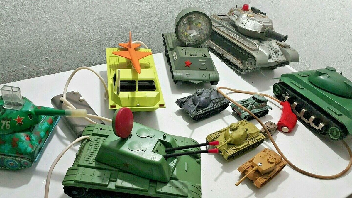 Red Army Toy Tanks