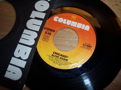 VG+ 1978 Chicago Alive Again / Love Was New 45RPM w/ppr slv | eBay