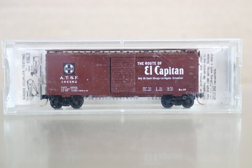 MICRO TRAINS MTL 20040 N GAUGE SANTA FE AT&SF 40' STANDARD BOX CAR ...