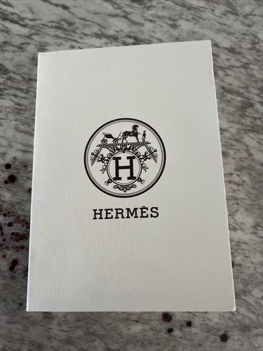 Hermes Booklet Receipt Holder Envelope Authentic | eBay