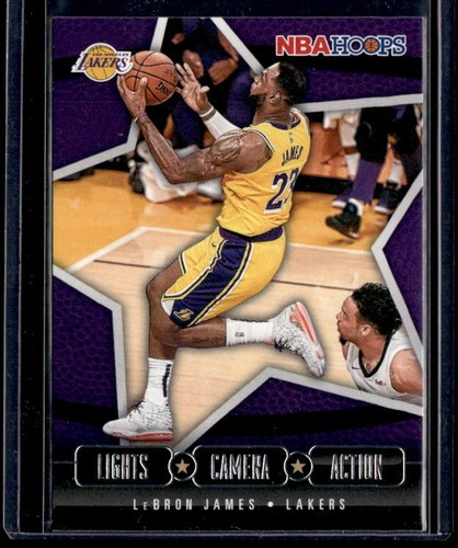 2020 Hoops #22 LeBron James Lights Camera Action EX | eBay