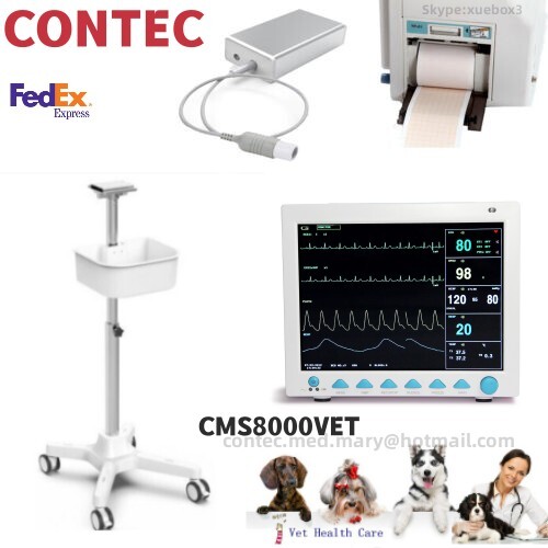 CONTEC Vet ICU Patient Monitor Veterinary Multi-Parameters CMS8000VET ...