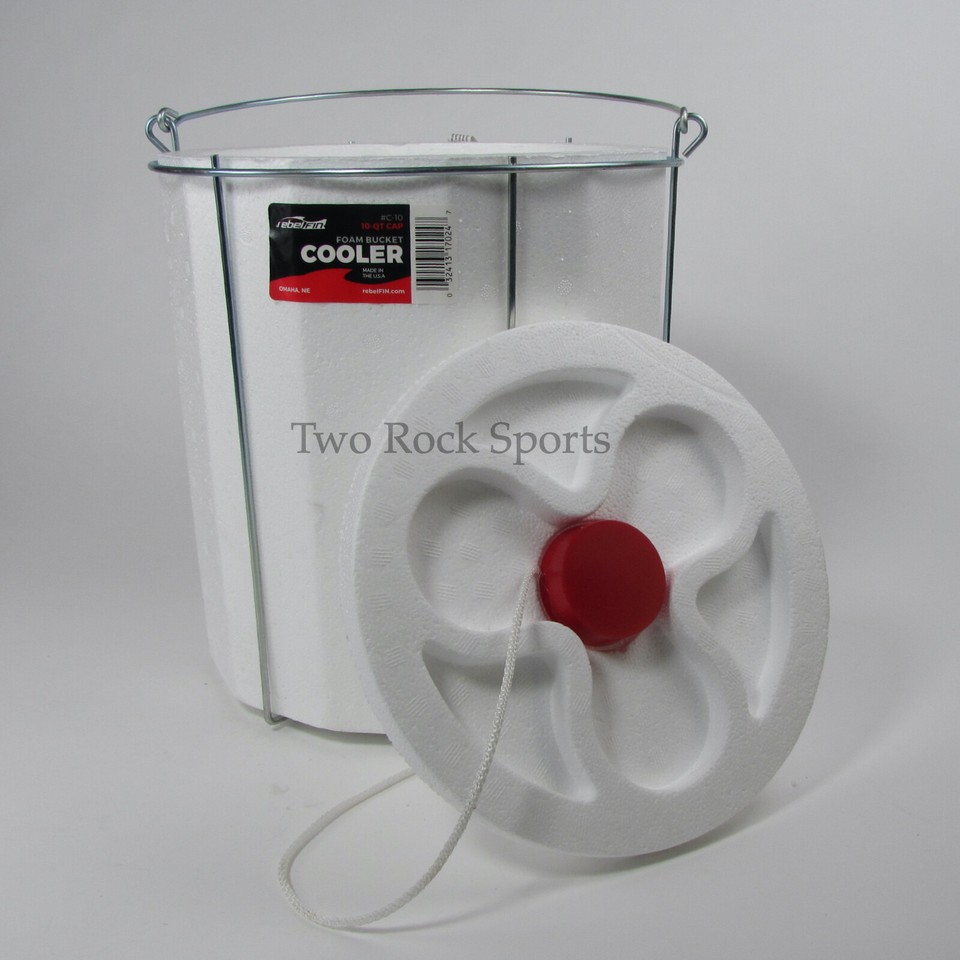 10-Quart FOAM Champagne Bucket - drinks bait fishing outdoors - Made in ...