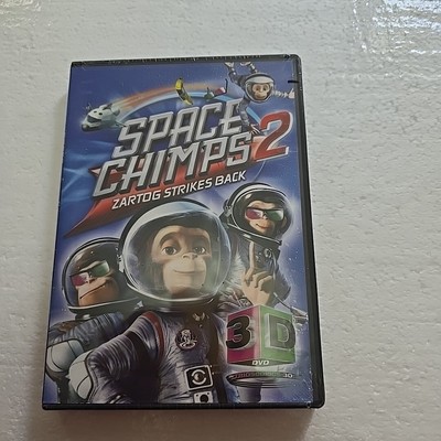Space Chimps 2: Zartog Strikes Back. 3D DVD w/ 3D Glasses. SHIPS FAST ...