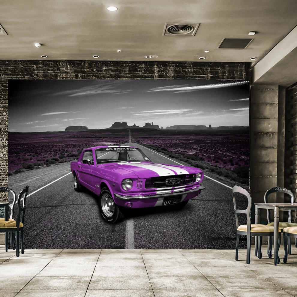 Carta Da Parati Con Logo Mustang