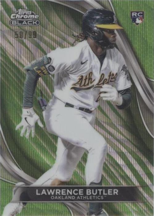 2024 Topps Chrome Black - Lawrence Butler #65 Green Wave Refractor /99 ...