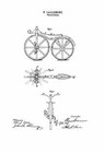 US Patent Print First Bicycle 1860's Document | eBay