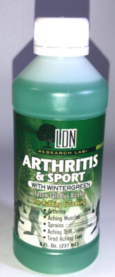 SHIP24H-LDN Research 8oz Arthritis & Sport W Wintergreen Epsom Salt ...