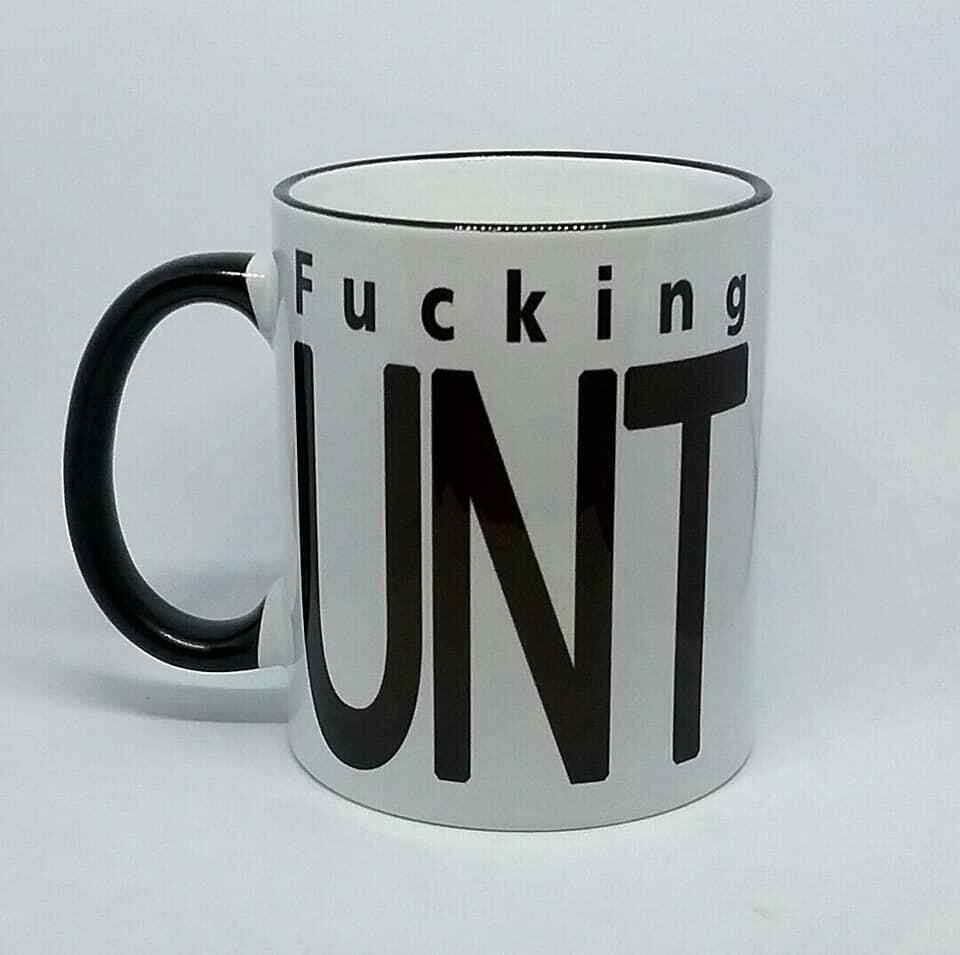 Rudecunt Coffee Mug Novelty Cheeky Birthday Presents Secret Santa Gift ...
