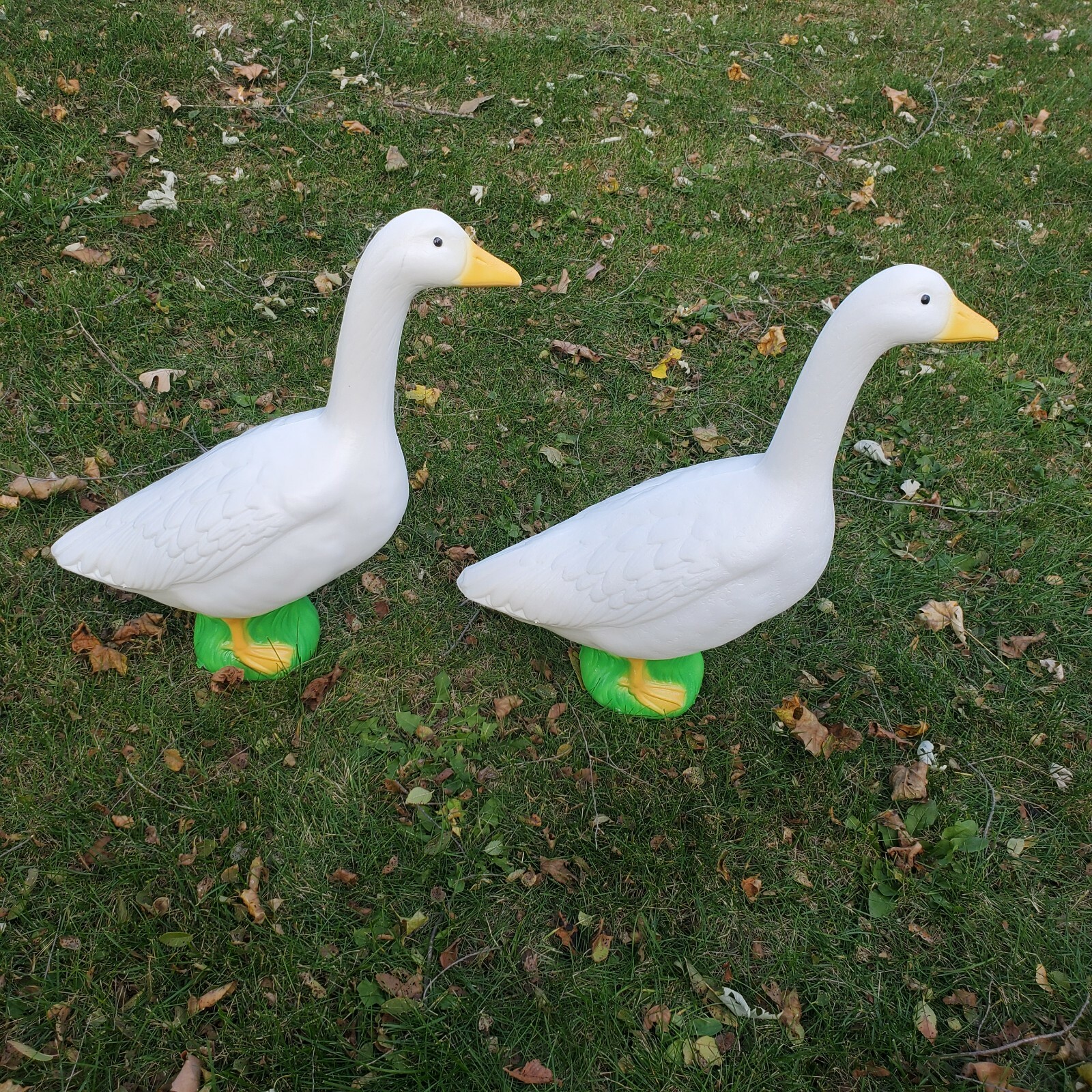 Goose Blow Molds Set of 2 Yard Decorations - Garden | eBay