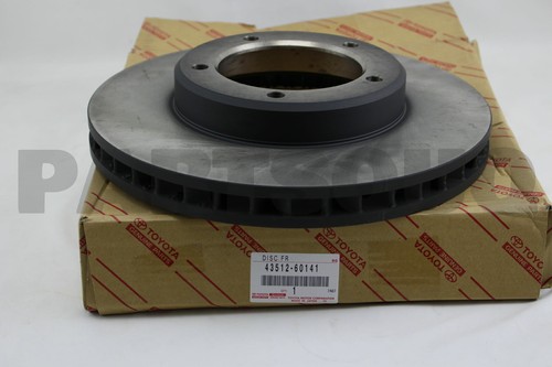4351260141 Genuine Toyota DISC, FRONT 43512-60141 | eBay