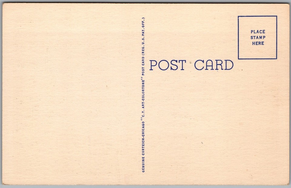 Postcard Ithaca New York Airplane Aerial View Taughannock Falls State ...