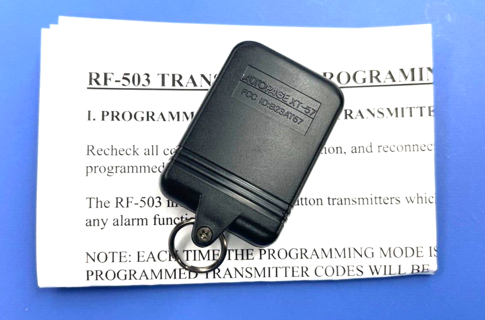 AutoPage Remote Fob XT-57 B23AT67 keyless entry transmitter clicker ...