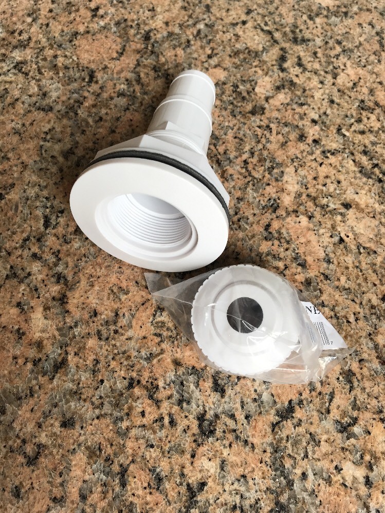 Replacement For Hayward SP1023 Inlet Return Set Fittings Locknut Gasket ...