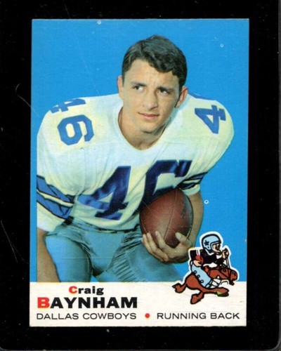 1969 TOPPS #122 CRAIG BAYNHAM EX COWBOYS *X106185 | eBay