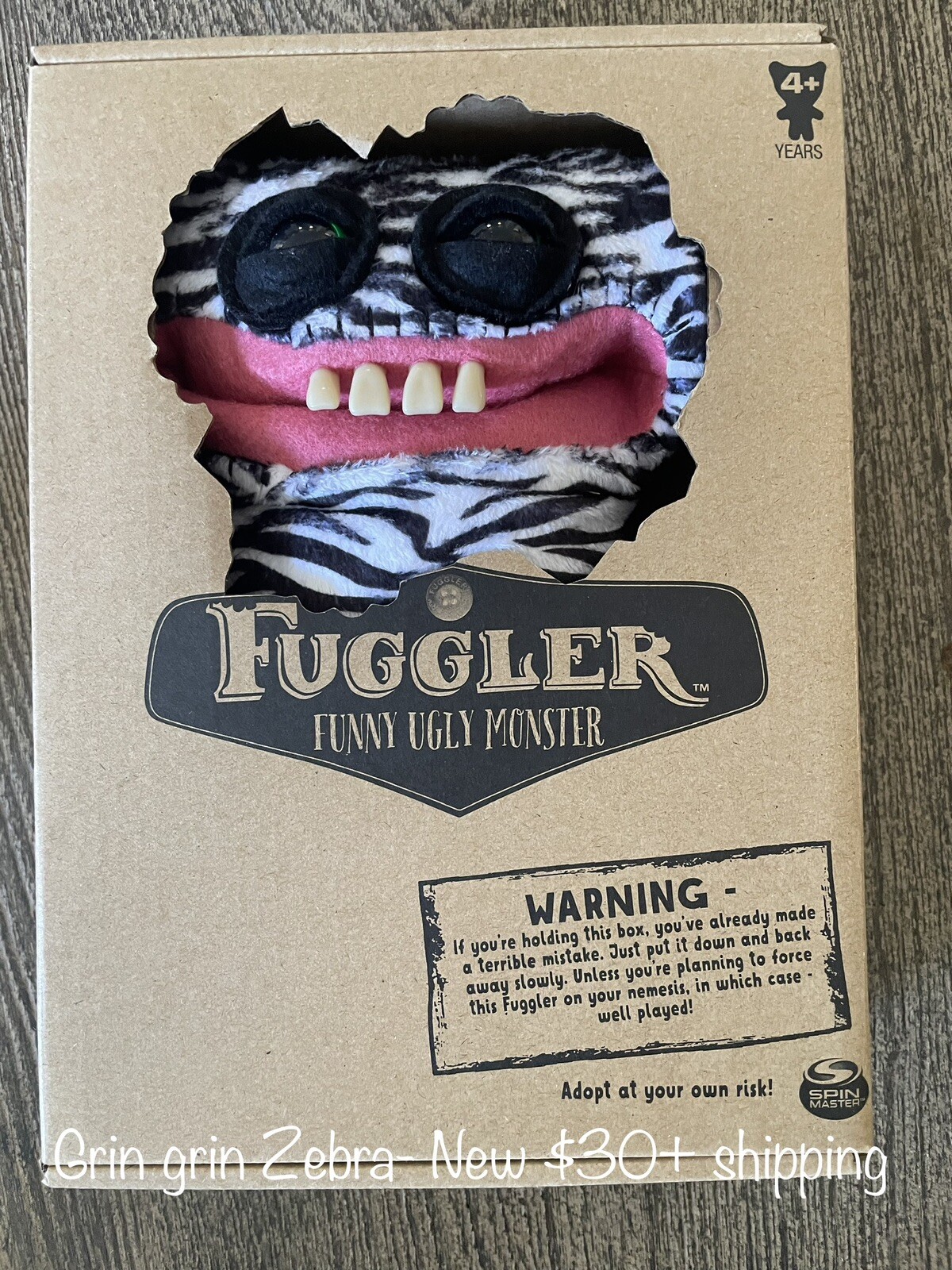 Spin Master Fuggler Funny Ugly Monsters Brand New in Box Grin Grin ...
