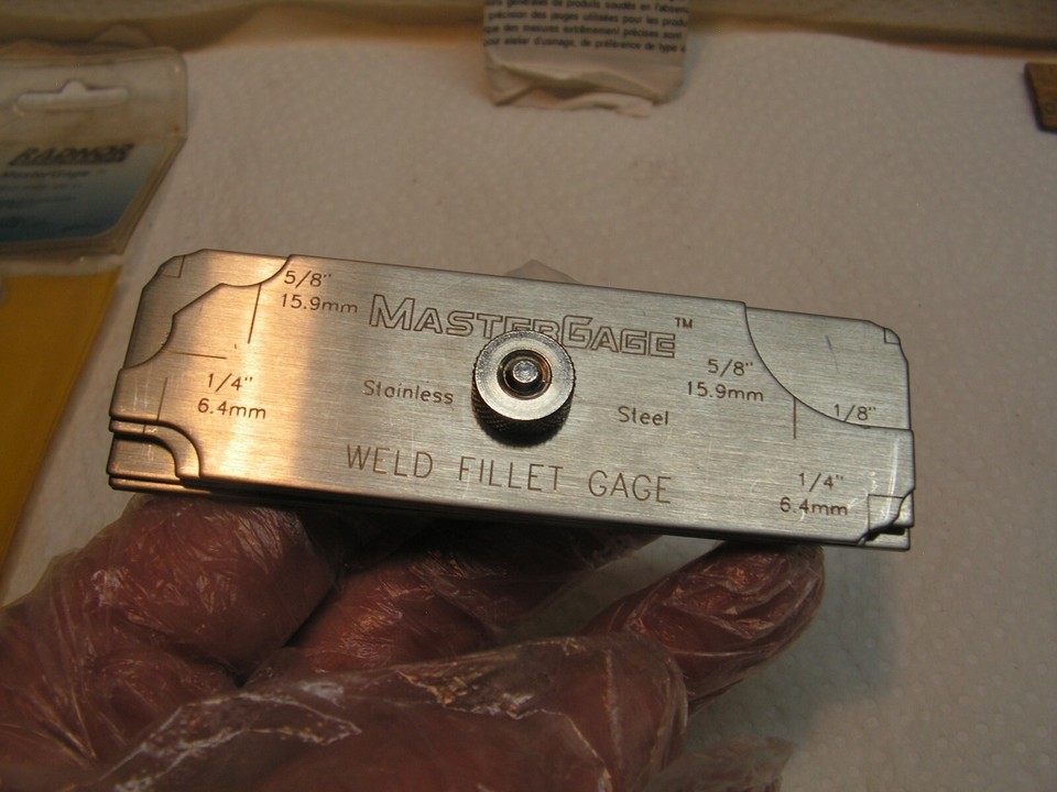 Radnor Master Gage Fillet Weld Gage Mg-11 64002356 | eBay
