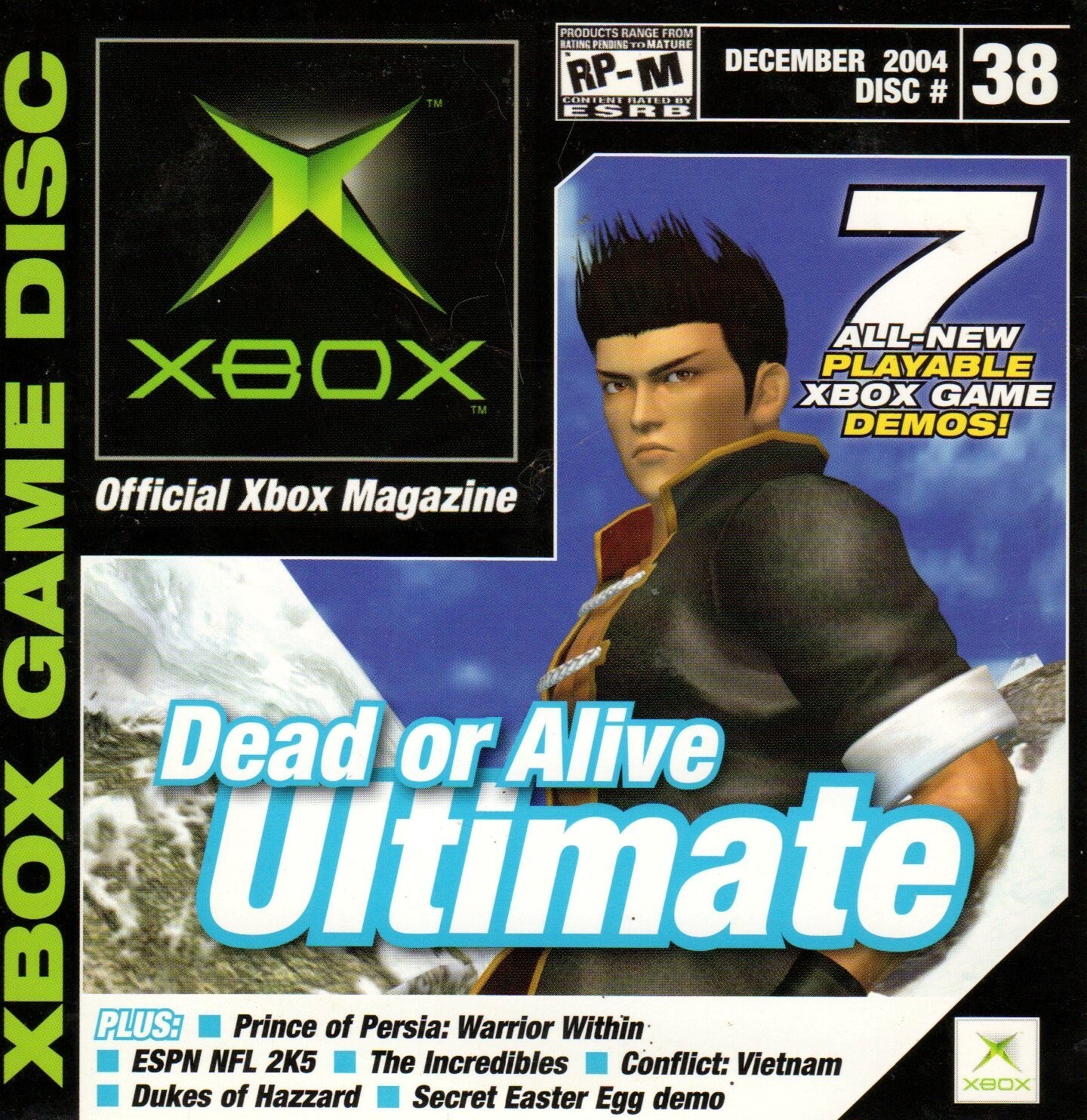 Official Xbox Magazine Game Disc 38 December 2004 Dead or Alive ...