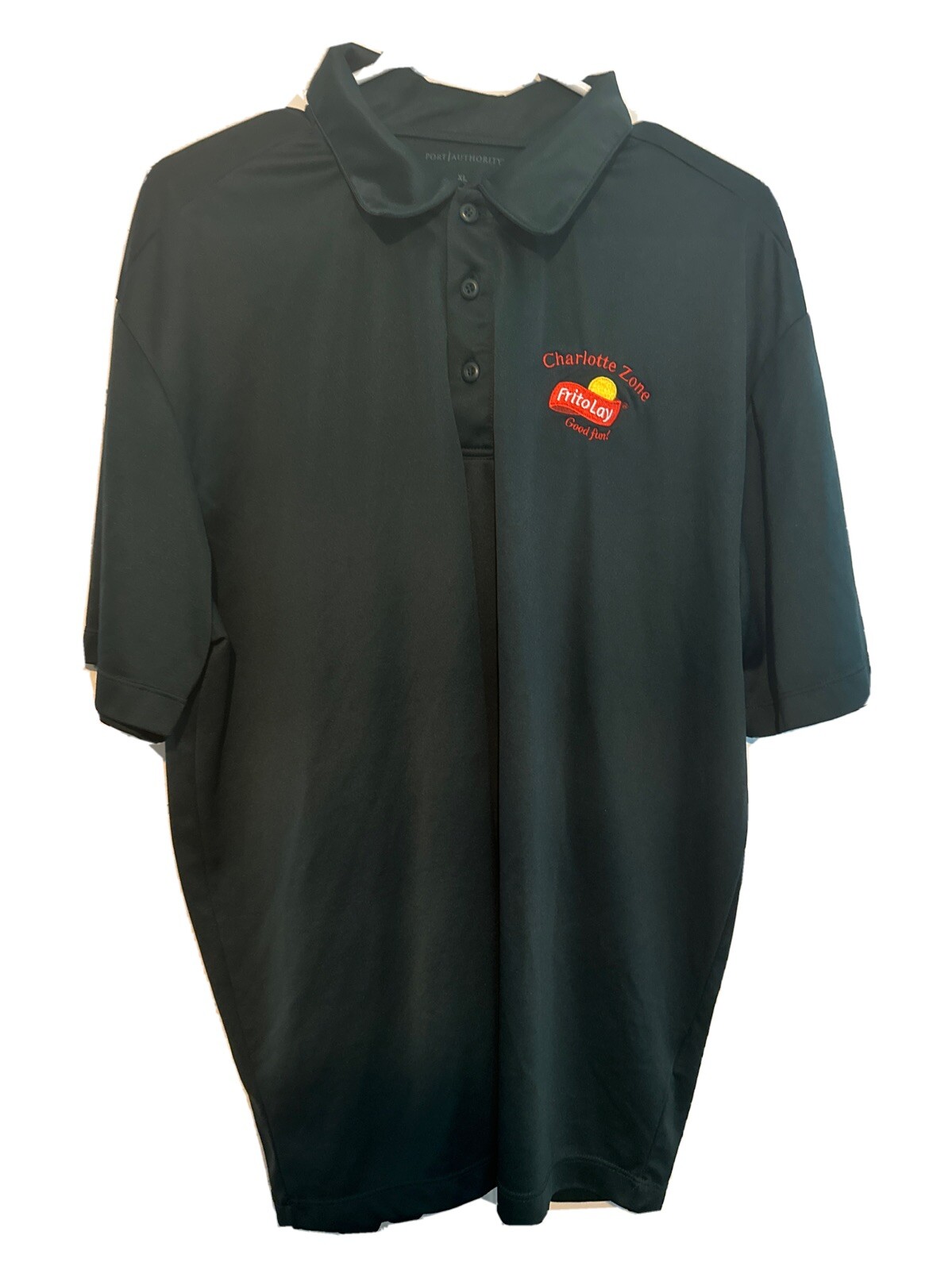 XLg FRITO LAY "Charlotte zone” 3 Button short sleeve … - Gem