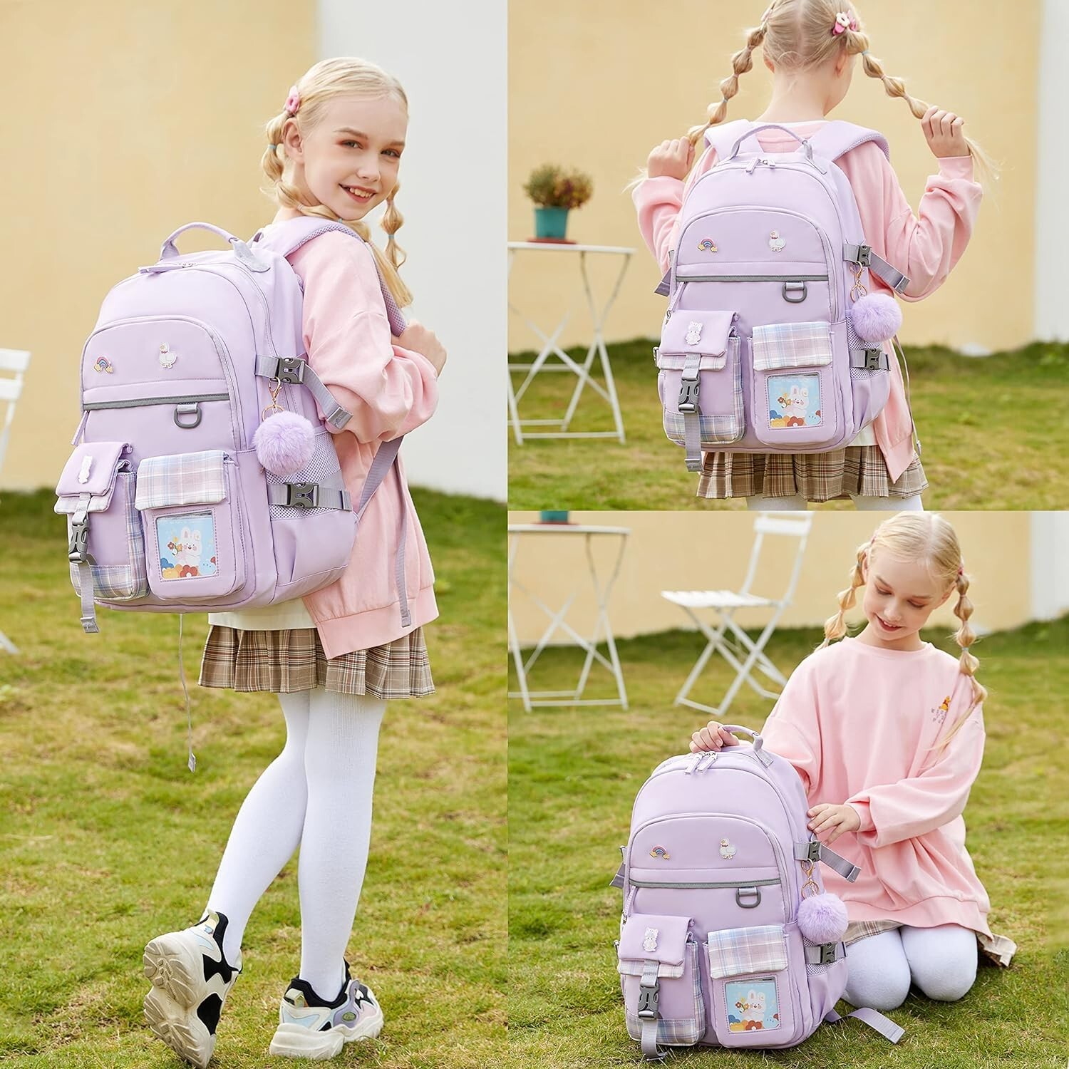 Backpack for Girls 15.6 Inch Laptop School Bag Kids | eBay Australia