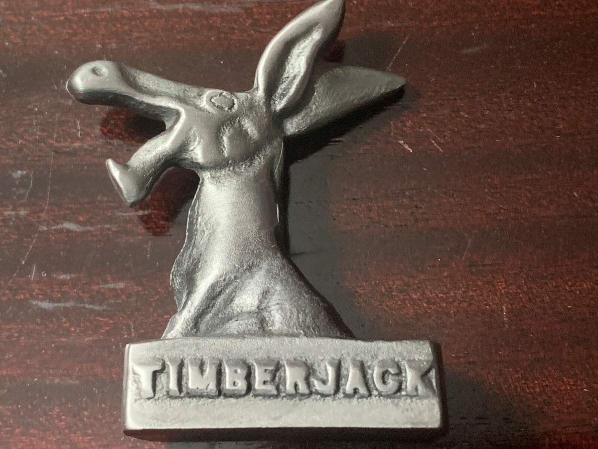 Timberjack Donkey Logo Timberjack Donkey Pin | Vintage Logo Hat Tack