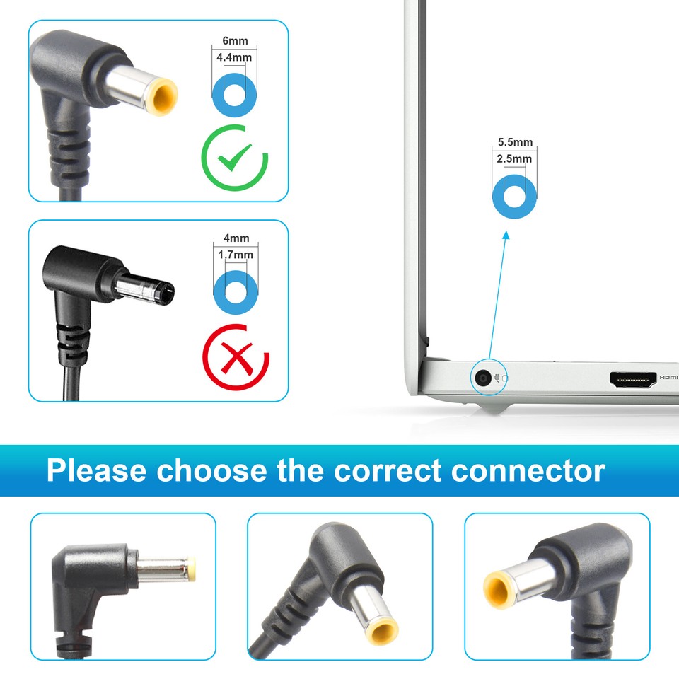 19V AC Adapter for Samsung UN32J4500 UN32J4500AF UN32J4000AFXZA TV ...