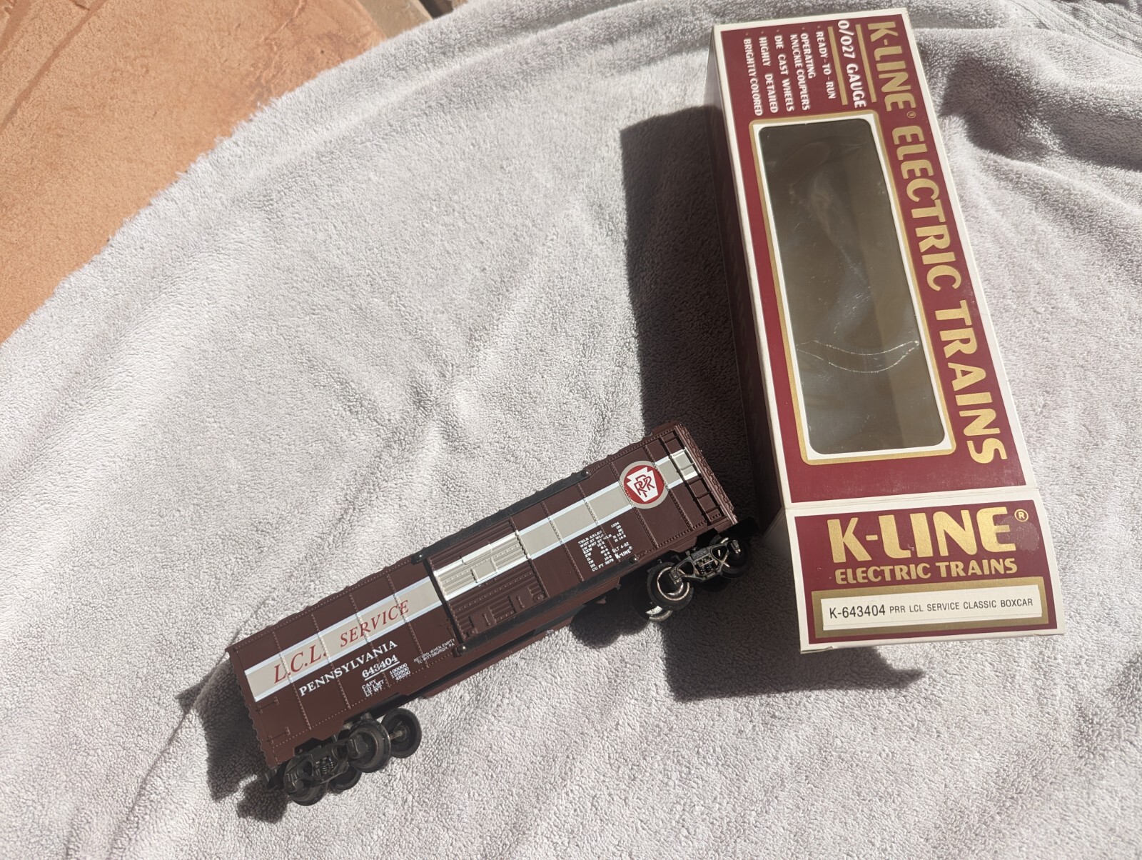 K-Line K-643404 PRR LCL Service Boxcar in Original Box | eBay