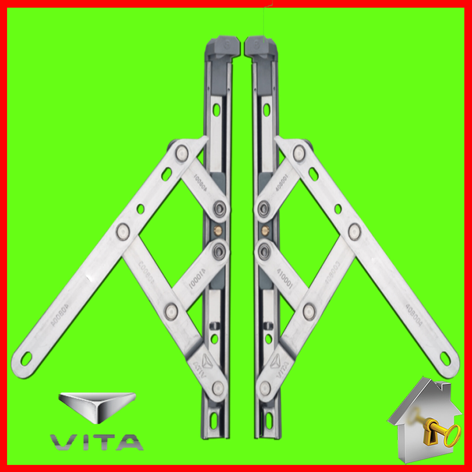 PVC Window Hinge Friction Stay UPVC Window Hinges Pair 8",10",12",16 ...