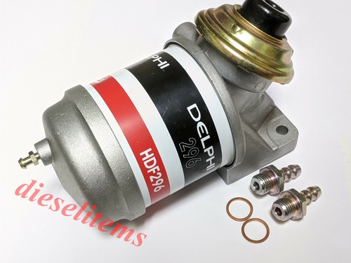 Add on Fuel Filter with Hand Primer Replaces Delphi 6260B741B Element ...