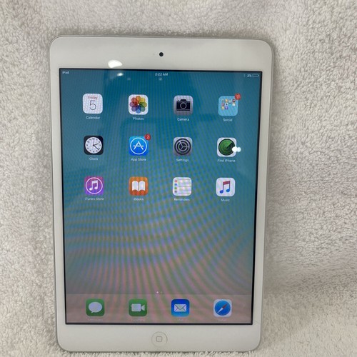 Apple iPad mini 1st Gen. Model-A1432 White 16GB | eBay