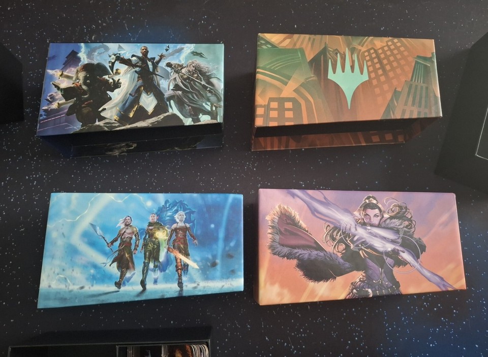 MTG HUGE COLLECTION Lot of 2100+ Modern Cards (240+ Rare) & 4 Empty ...