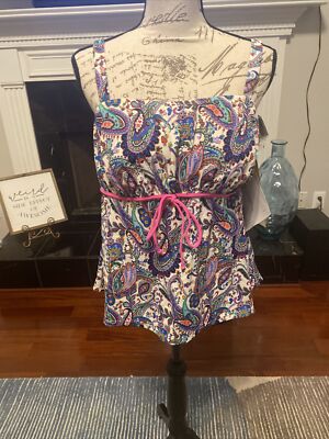 Fit 4 U Tankini Top Size 16W | eBay