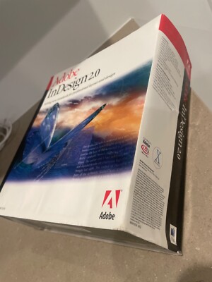 Adobe InDesign 2.0 Complete Software New In Box | eBay