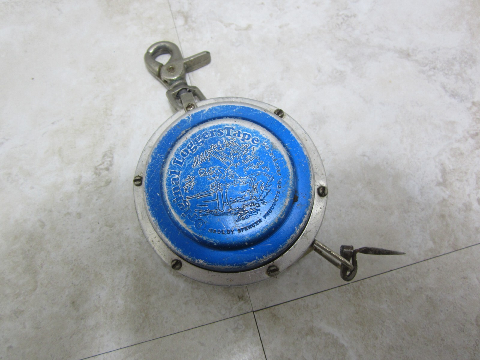 box#4 Spencer Logger’s Tape • 50', Plus Logging • Forestry • Measuring ...