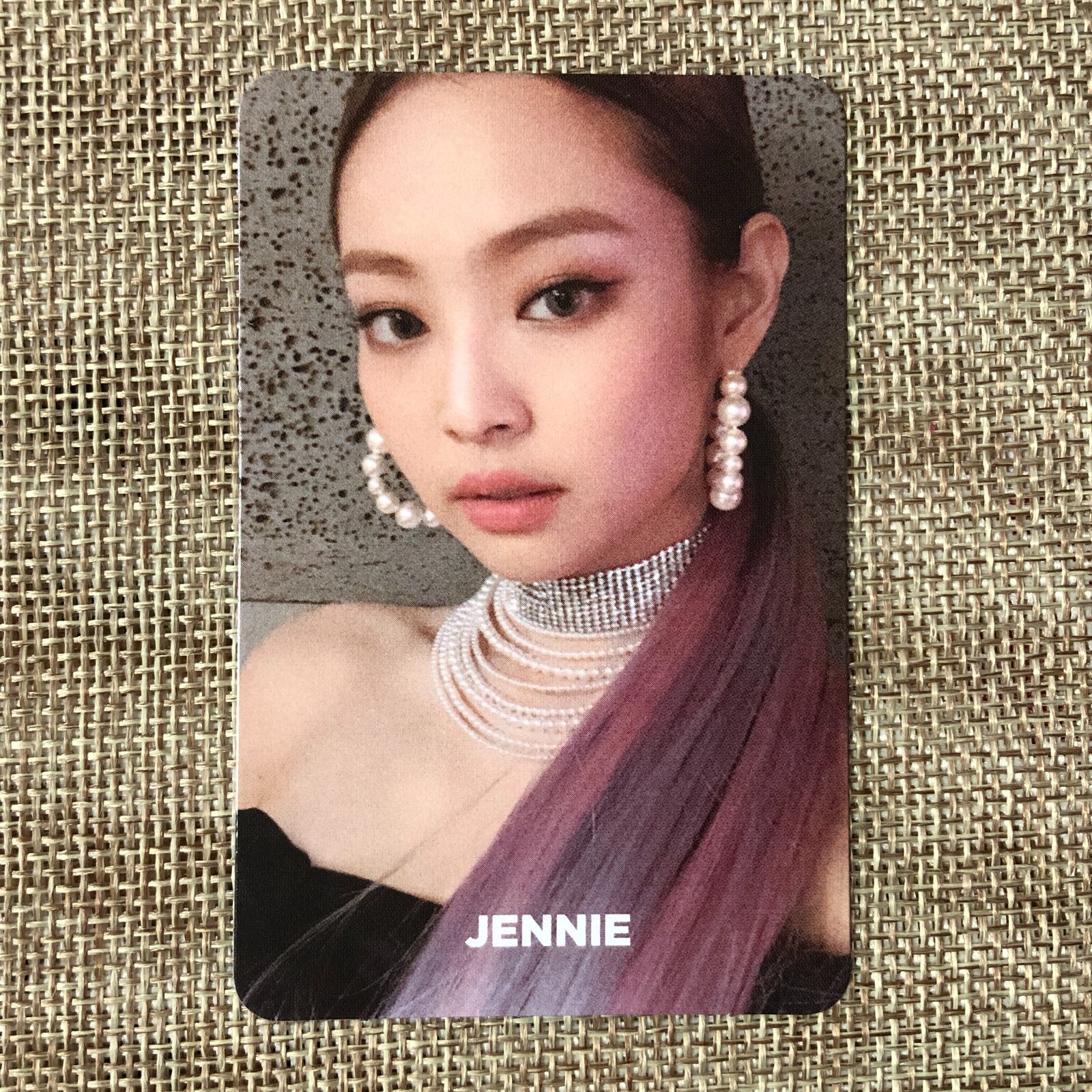 BLACKPINK JENNIE #3 [SQUARE UP] Official Photocard, 1st Mini Album ...