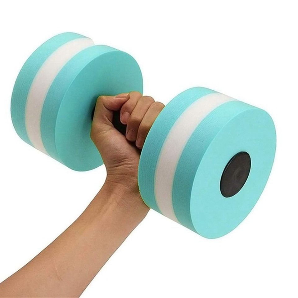 2 Pack Swimming Resistance Water Barbell Swimming Exercise Barbell ...