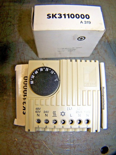NEW RITTAL SK3110000 TEMPERATURE REGULATOR 5-60ºC | eBay