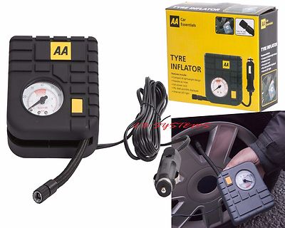 Tyre Inflator Air Tool 12v AA Top of the Range Travel Essentials Heavy ...