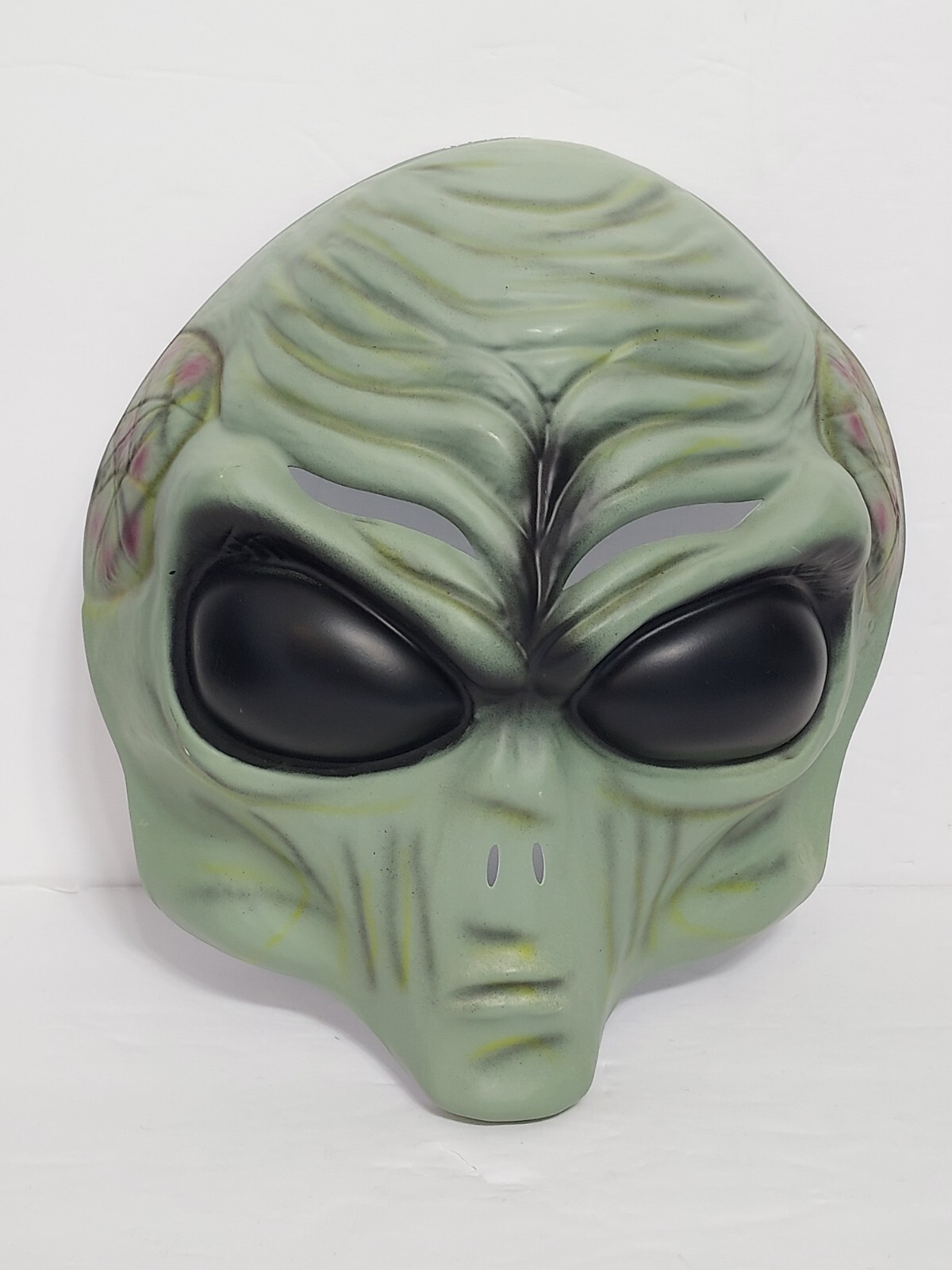 Vintage 1999 Disguise Inc. Adult OS Alien Head Halloween Mask RARE ...