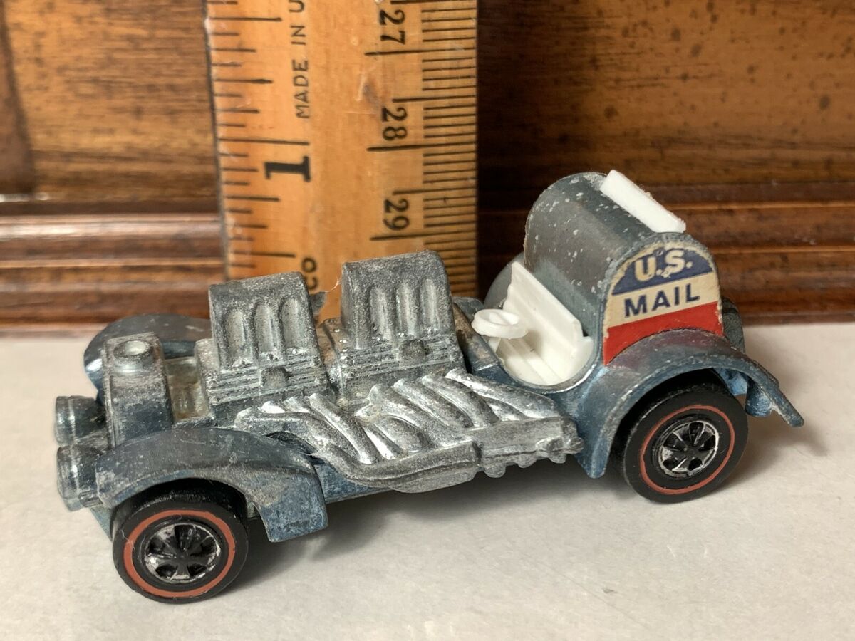 Vintage 1970 Hot Wheels Redline Special Delivery Silver Pats Vintage 1970 Hot Wheels Redline Special Delivery Silver Pats