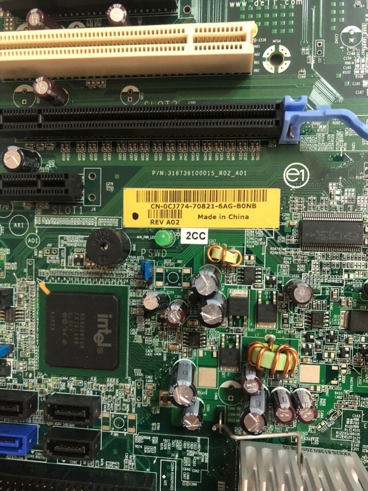 DELL CN-0CJ774-70821-6AG-BONB Rev A02 [Used] Free FedEx 90days Warranty ...