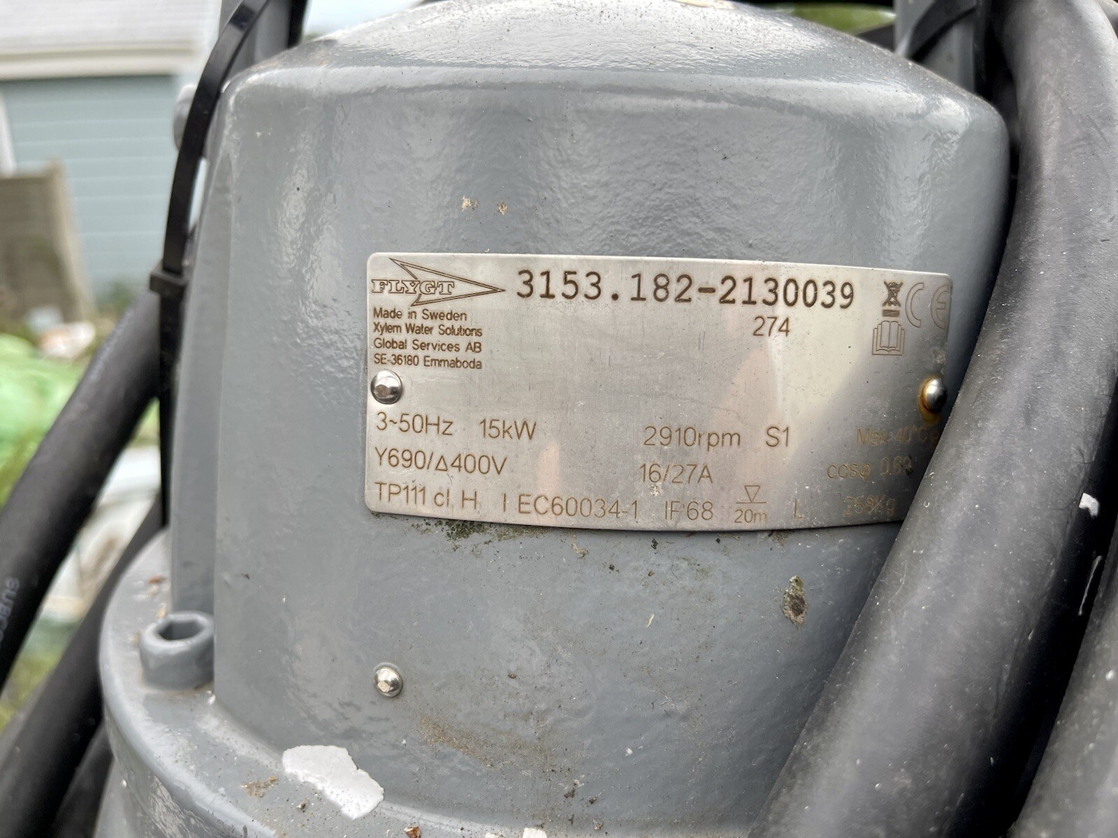 Flygt N 3153.182 SH 15kw 274 400v submersible sewage pump #3179 | eBay UK