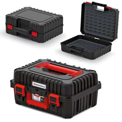 Tool Carry Case with Foam Liner Power Tool Workshop Ergonomic Handle 2 ...