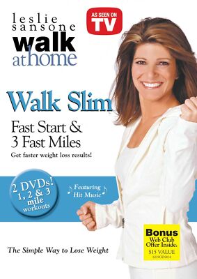 Leslie Sansone's Walk At Home: Walk Slim [DVD] - DVD | eBay