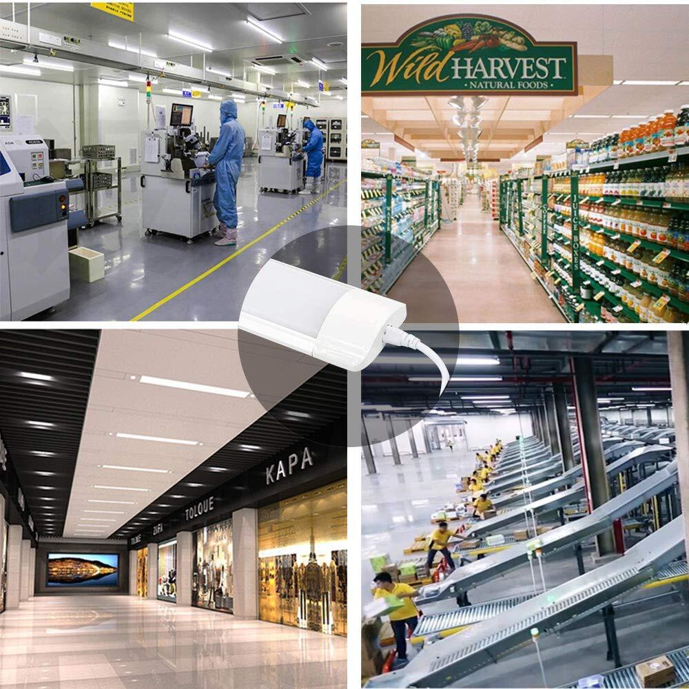 LED Batten Light 1200mm 48W 6500K 4FT LED Batten Lighting Fixture 4-24 ...