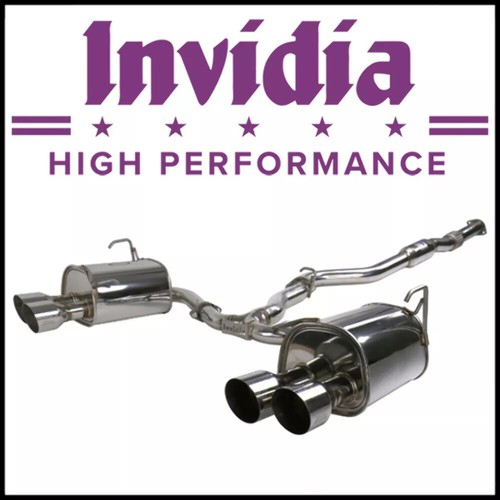 Invidia Q300 Stainless Cat-Back Exhaust System fits 2015-21 Subaru WRX ...