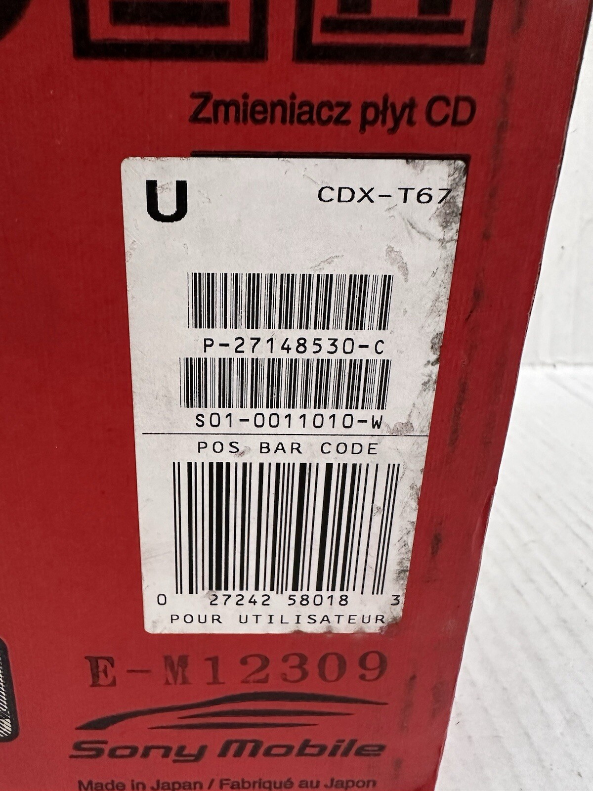 Sony CDP-CX355 300 Disc CD Player with remote,keyboard,cables and ...