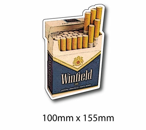 Vintage-Cigarette-WINFIELD Bumper-Sticker-for-car,-toolbox,-fridge ...