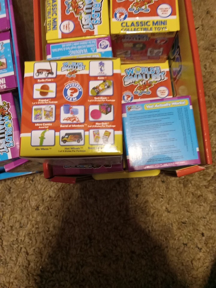 Super Impulse World's Smallest Classic Mini Toy Blind Box NEW IN STOCK ...